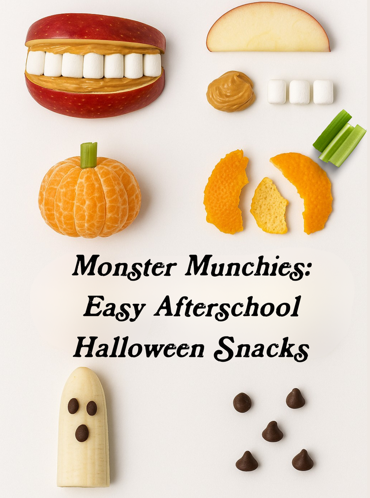Monster Munchies: Easy Halloween Snacks for Kids | The Wishing Elephant
